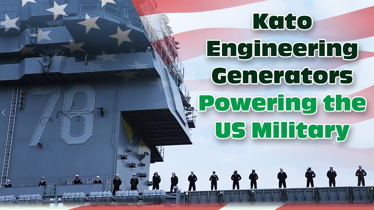 Kato Engineering Generators - Powering the US Military - YouTube