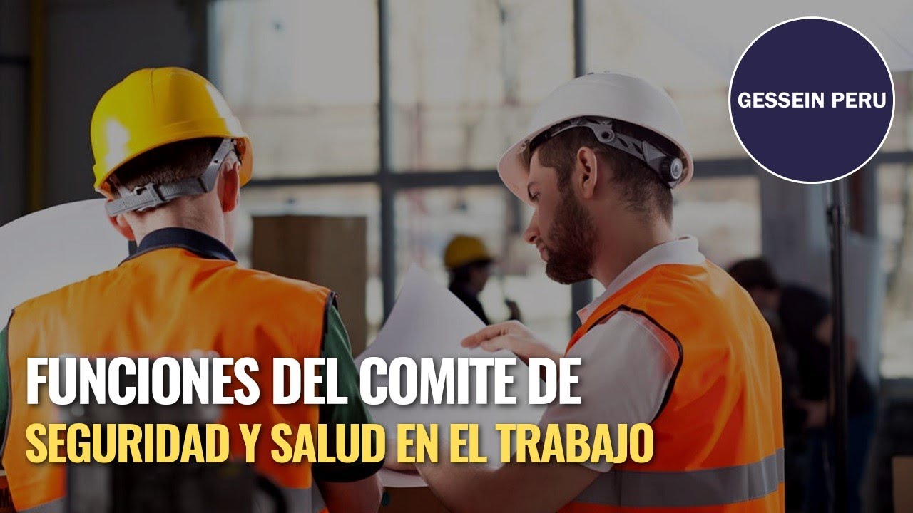 Funciones del Comité de Seguridad y Salud en el Trabajo #Prevencion # ...