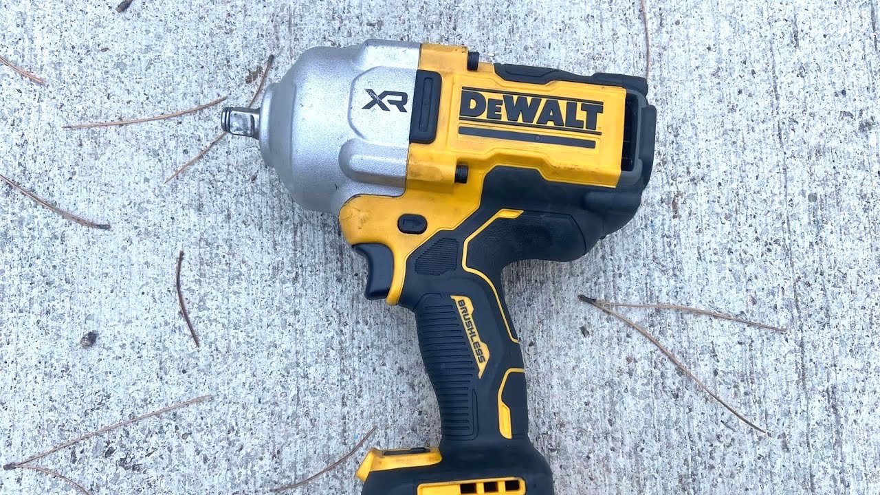 DEWALT dcf961 impact wrench View parts - YouTube