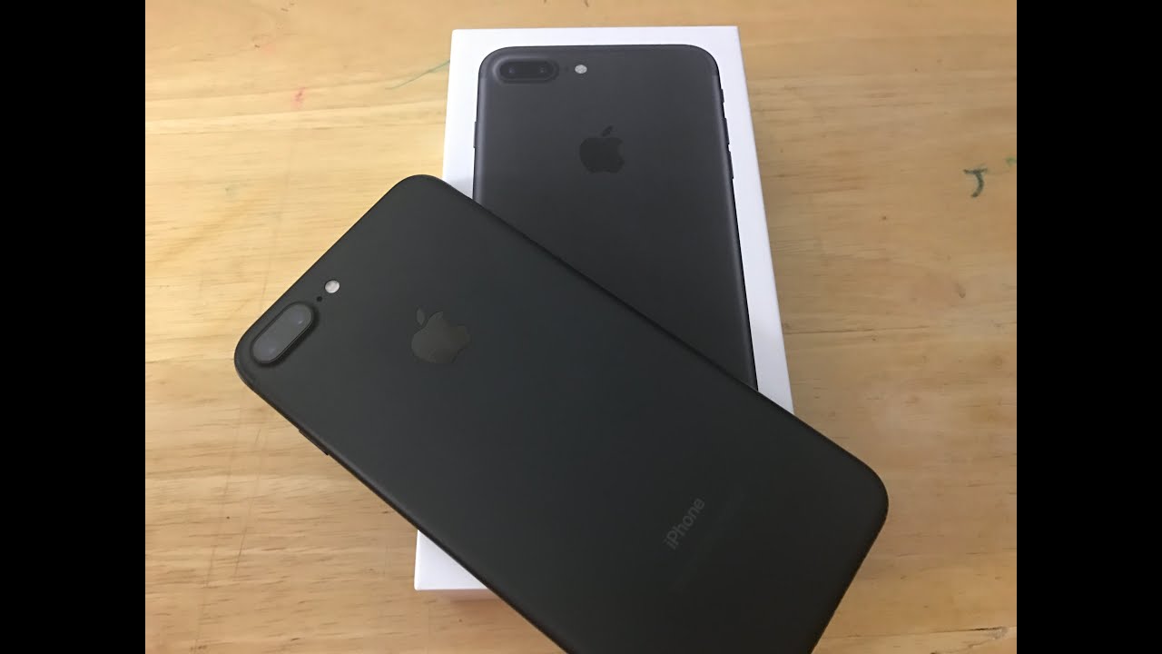 iPhone 7 Plus Unboxing / Camera First Impressions - YouTube