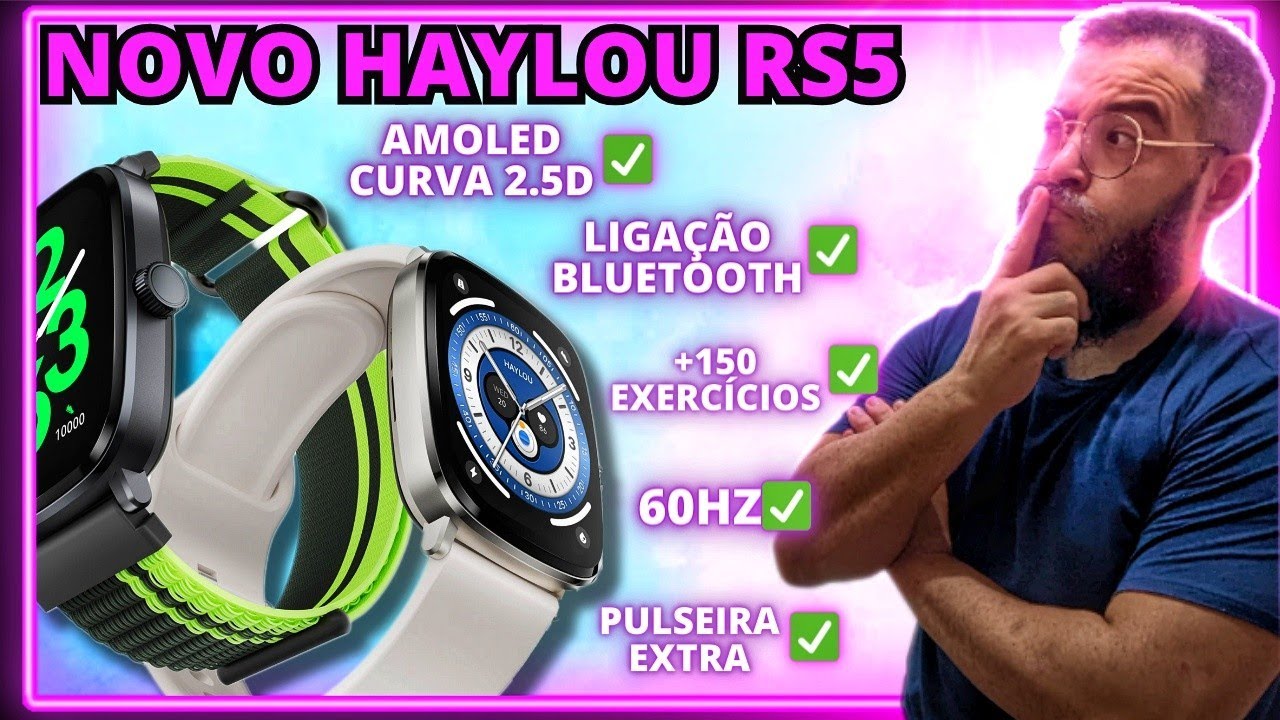 HAYLOU RS5 SUPER TELA AMOLED 1000NITS EVOLUIU? - YouTube