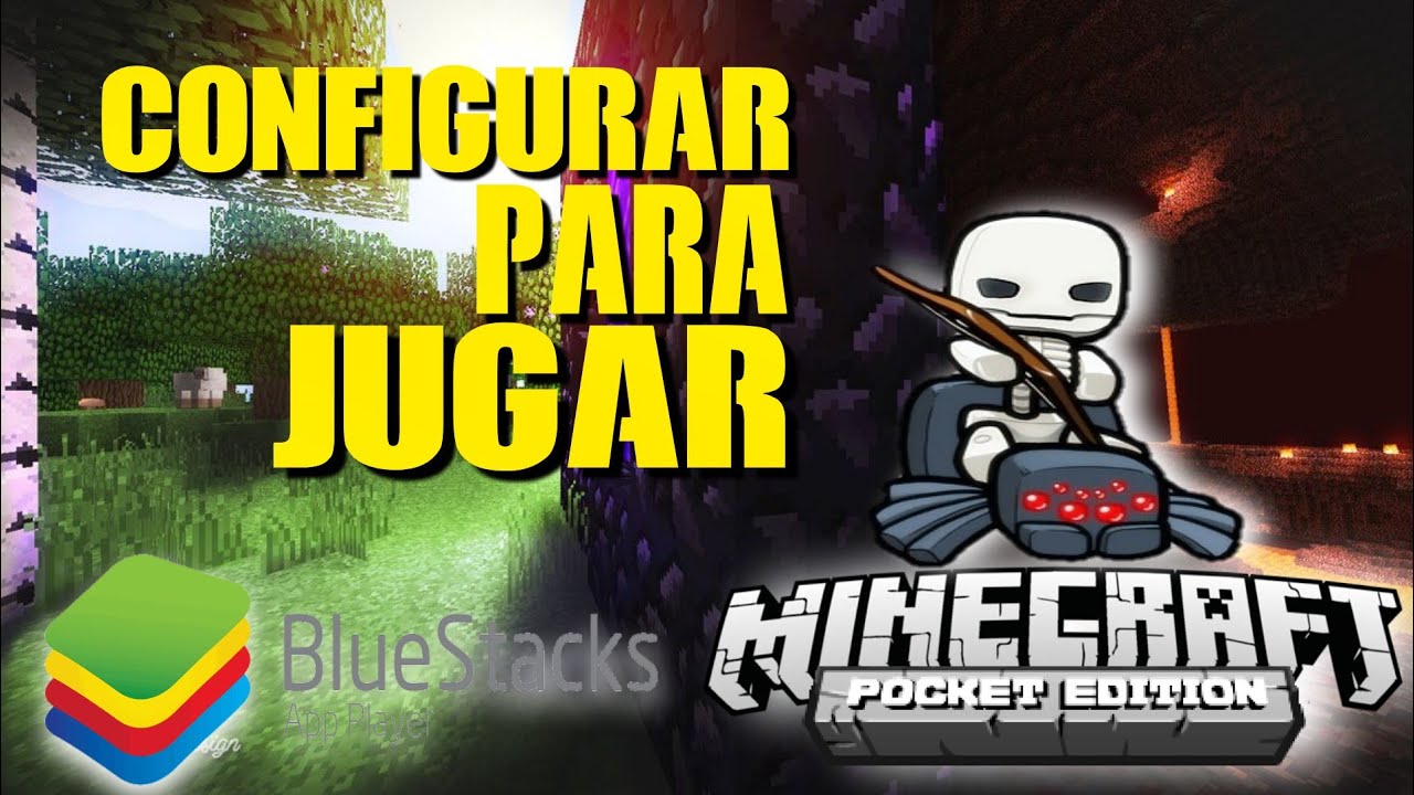 CONFIGURAR BLUESTACKS PARA MINECRAFT PE ULTIMA VERSION 2020 - YouTube