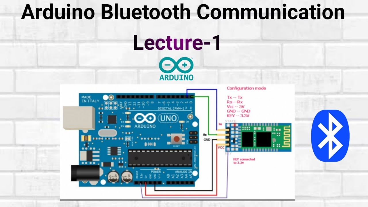 Lecture 1 Arduino Bluetooth Communication Tutorial Youtube 8678