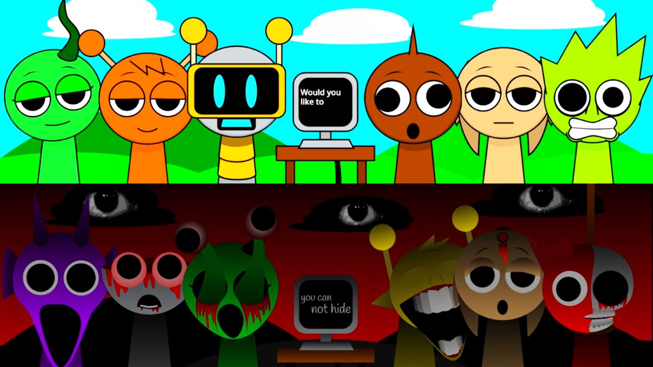 Sprunki Without Items 🤣🥳Oh No...Everyone's Funny 😱| A Hilarious Mod ...