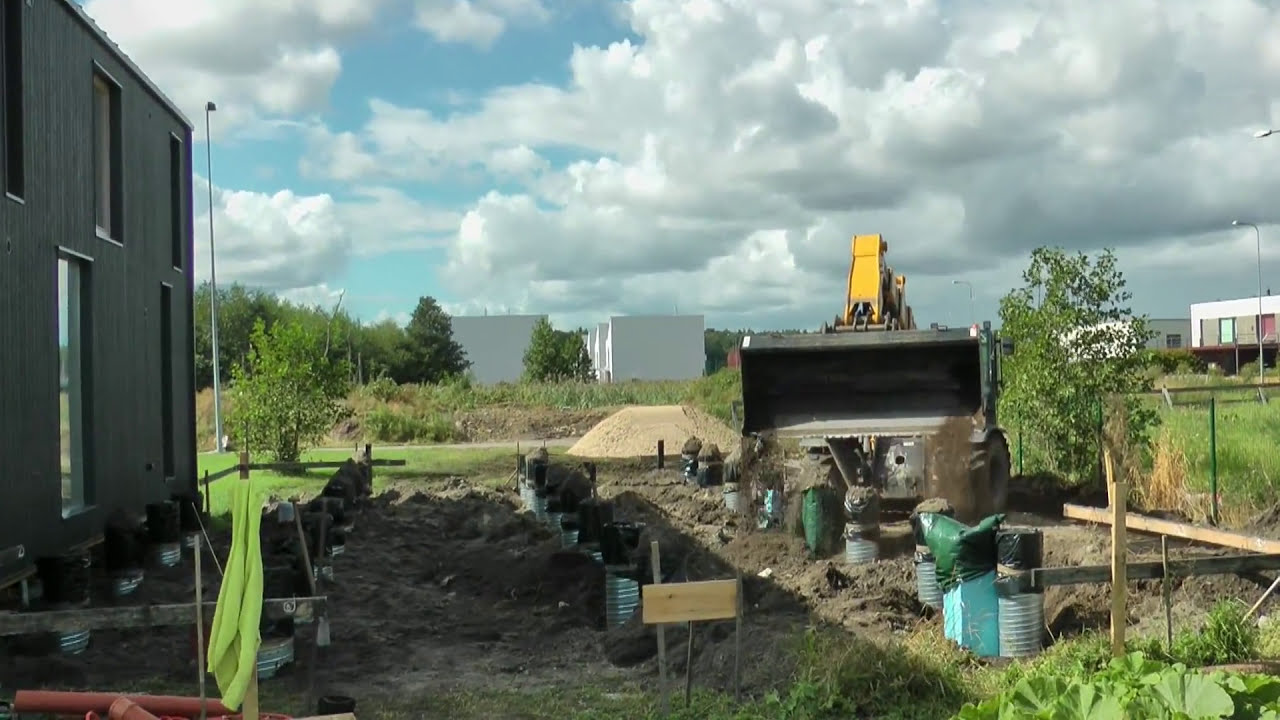 Postvundament / Post foundation for privat house - YouTube