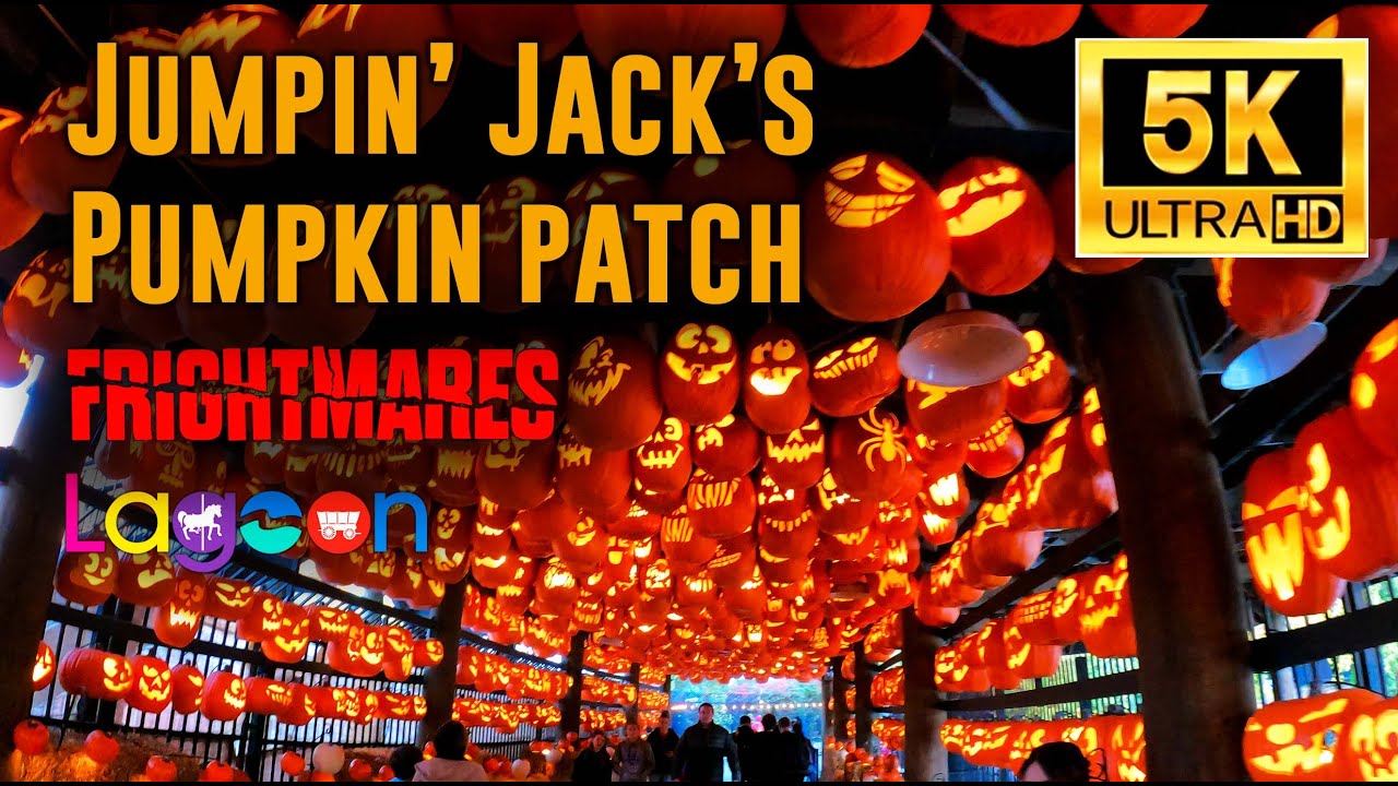 Jumpin' Jack's Pumpkin Patch POV (5K) | Frightmares 2021 | Lagoon ...