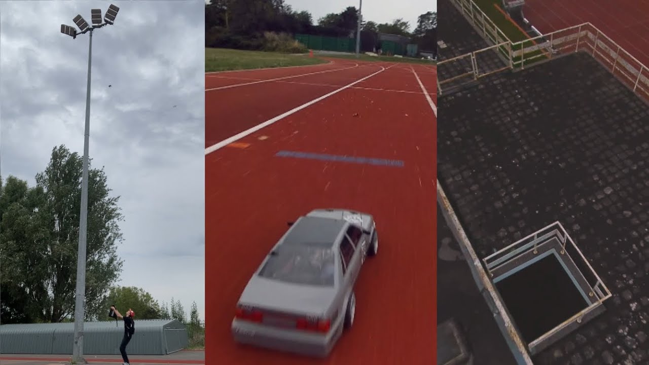 Drone Rescue / RC Drift Car Chasing : FPV FREESTYLE - YouTube