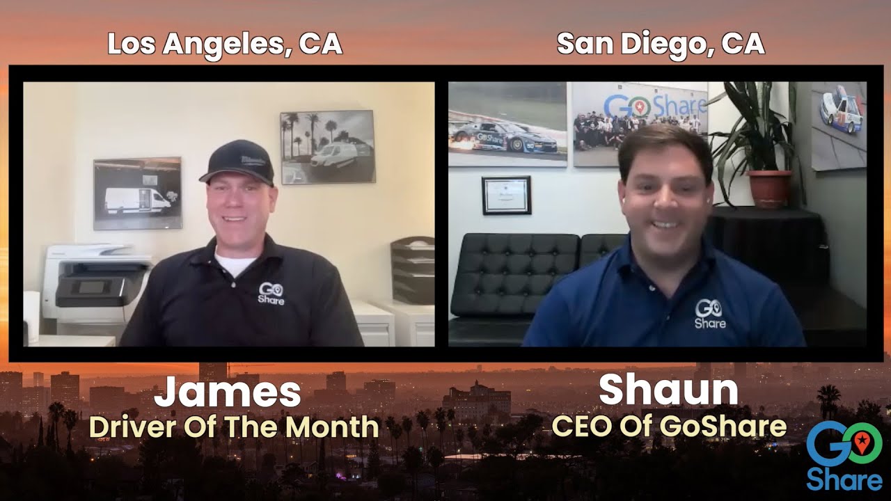 GoShare Driver of the Month June 2023 - James from Los Angeles, CA ...