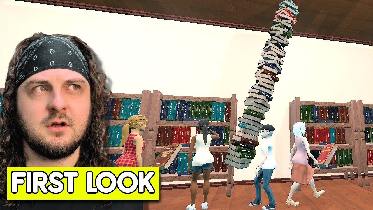 Opening Up My Own LIBRARY...(LIBRITOPIA: Librarian Simulator) - YouTube