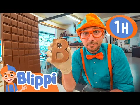 Blippi Visits a Chocolate Factory |  Blippi and Meekah Best Friend Adventures | Educational Videos
