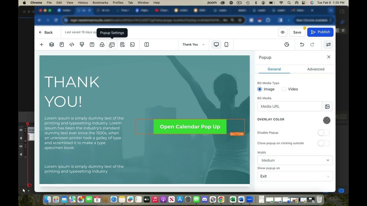 Go High Level Pop Up Settings with Button - Website - Funnel - GHL HighLevel CRM - YouTube