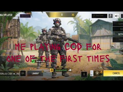 Me playing Call of Duty for one of the first times - YouTube