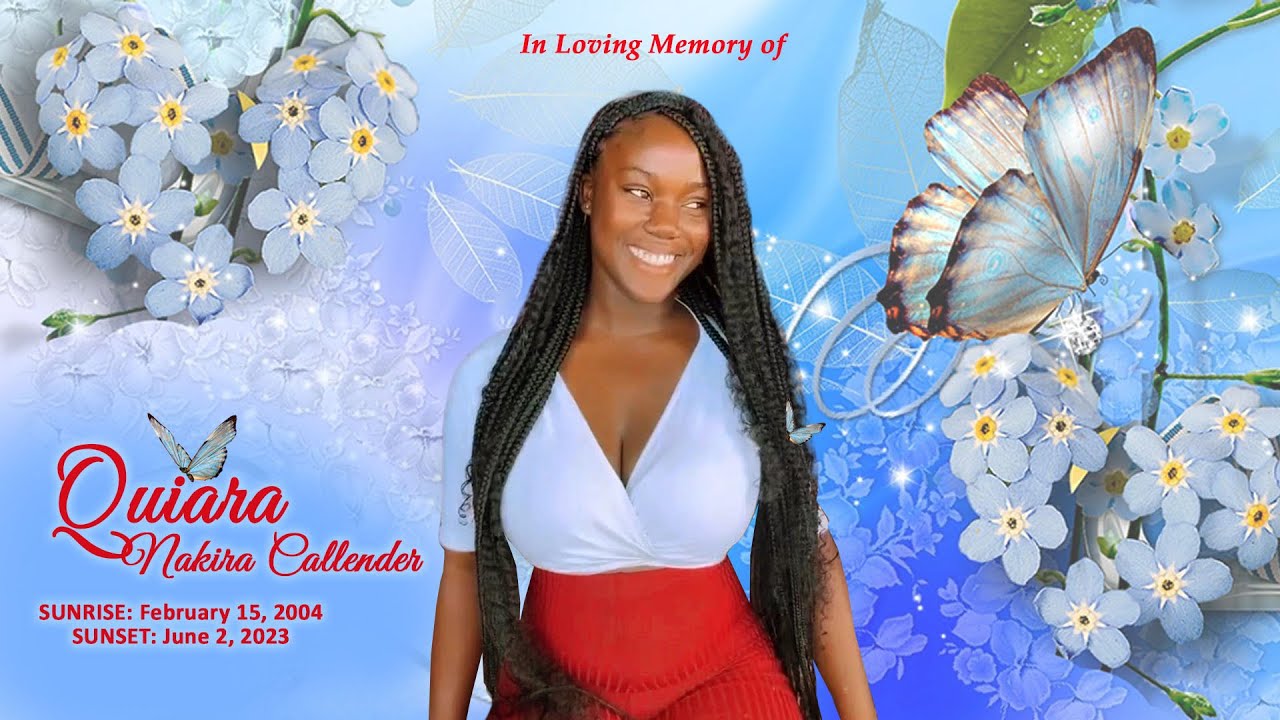 Celebrating The Life of Quiara Nakira Callender - YouTube