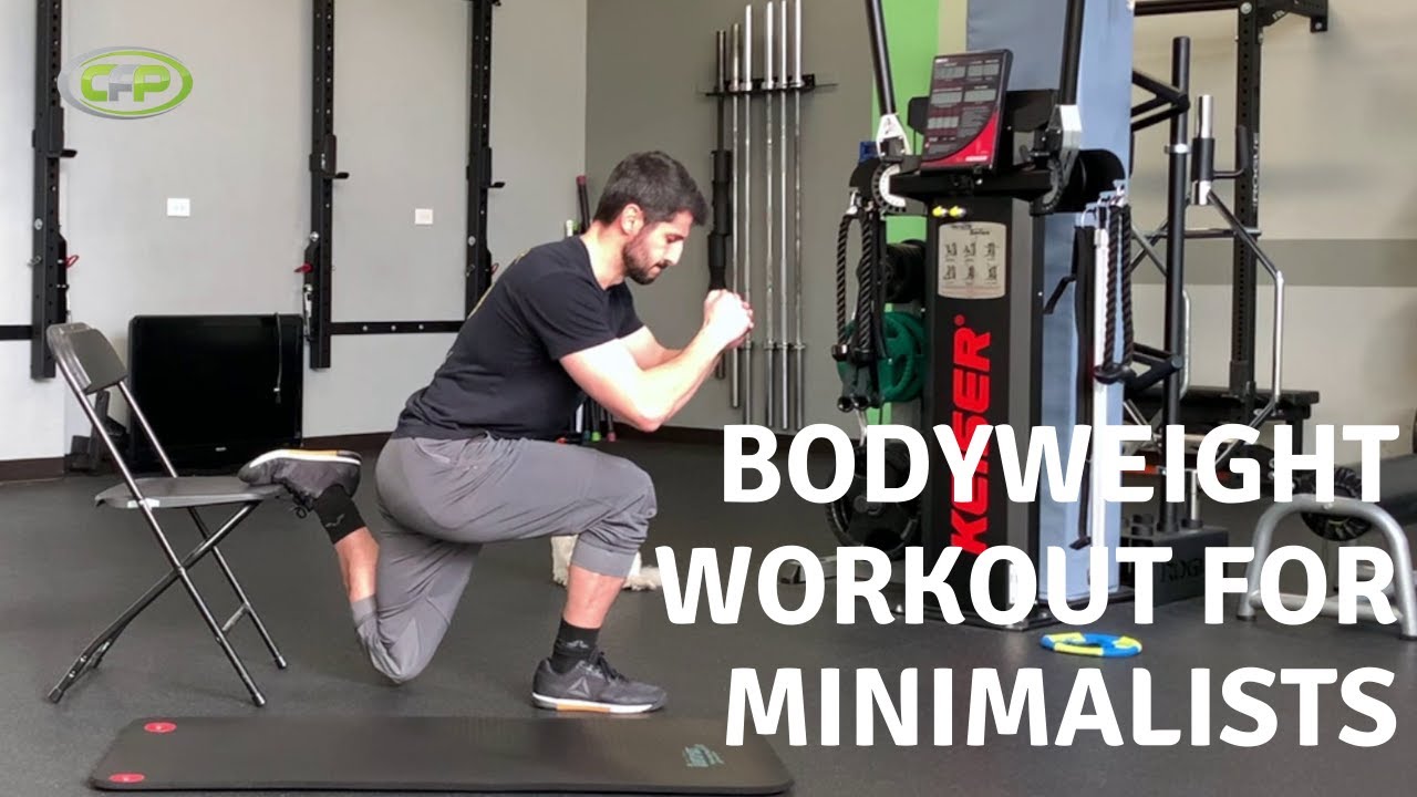 Bodyweight Workout for Minimalists - YouTube