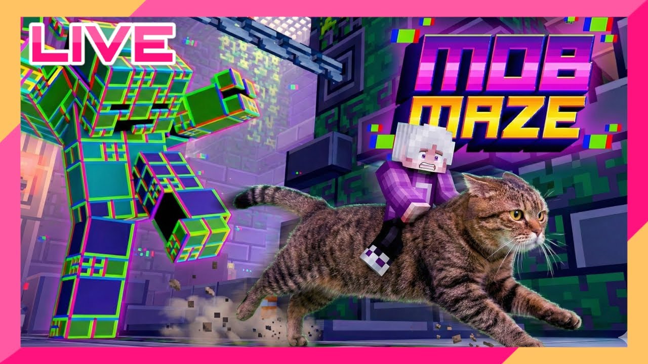【ライブ配信】新特集サーバー「Mob Maze」日本限定でプレイ可能!? - YouTube