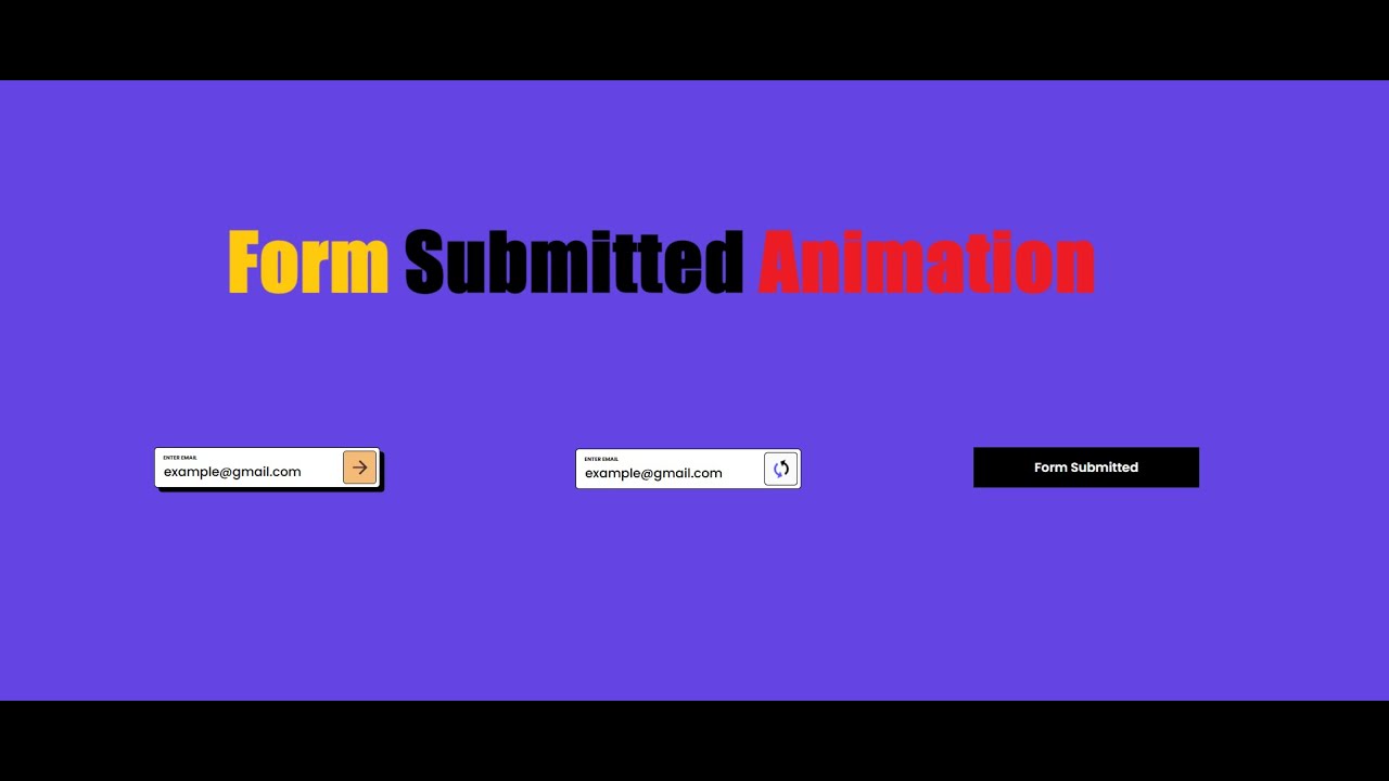 Form Submitted Animation (No Talk). - YouTube