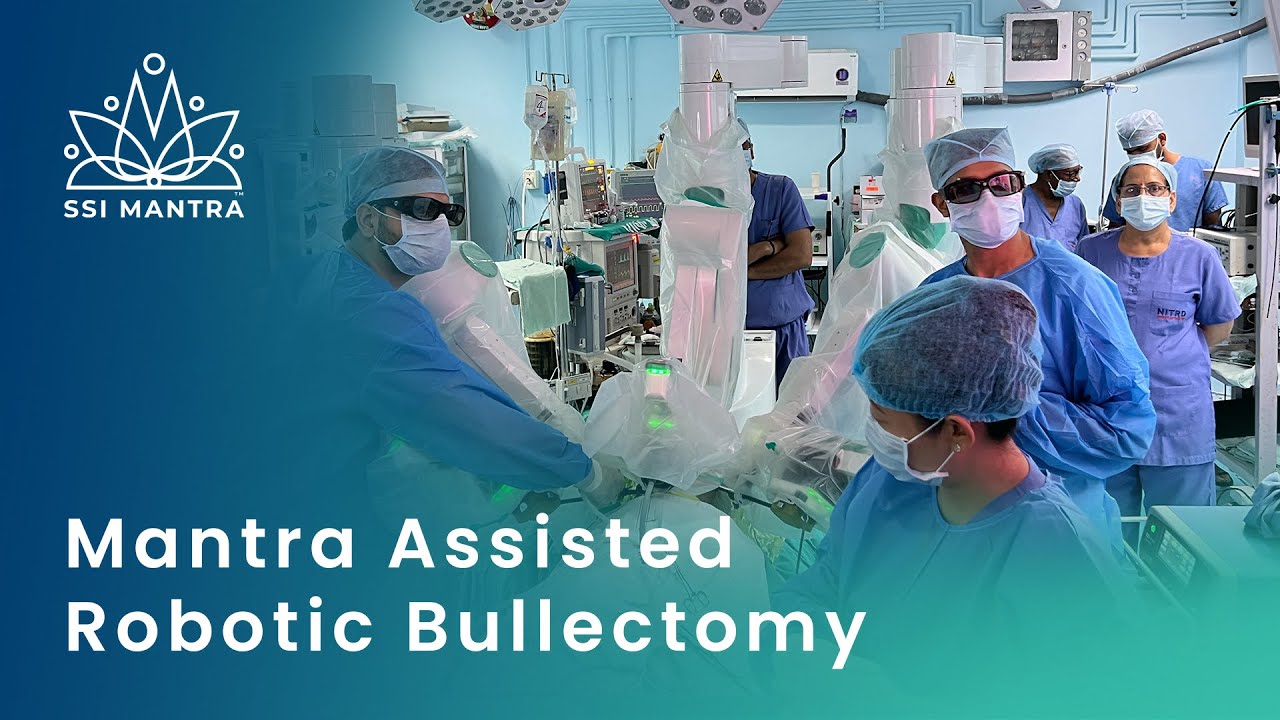 Mantra Assisted Robotic Bullectomy @NITRD - YouTube