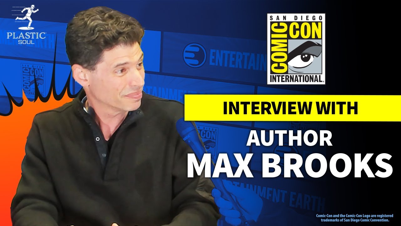 SDCC 2023 Max Brooks Interview-Plastic Souls - YouTube