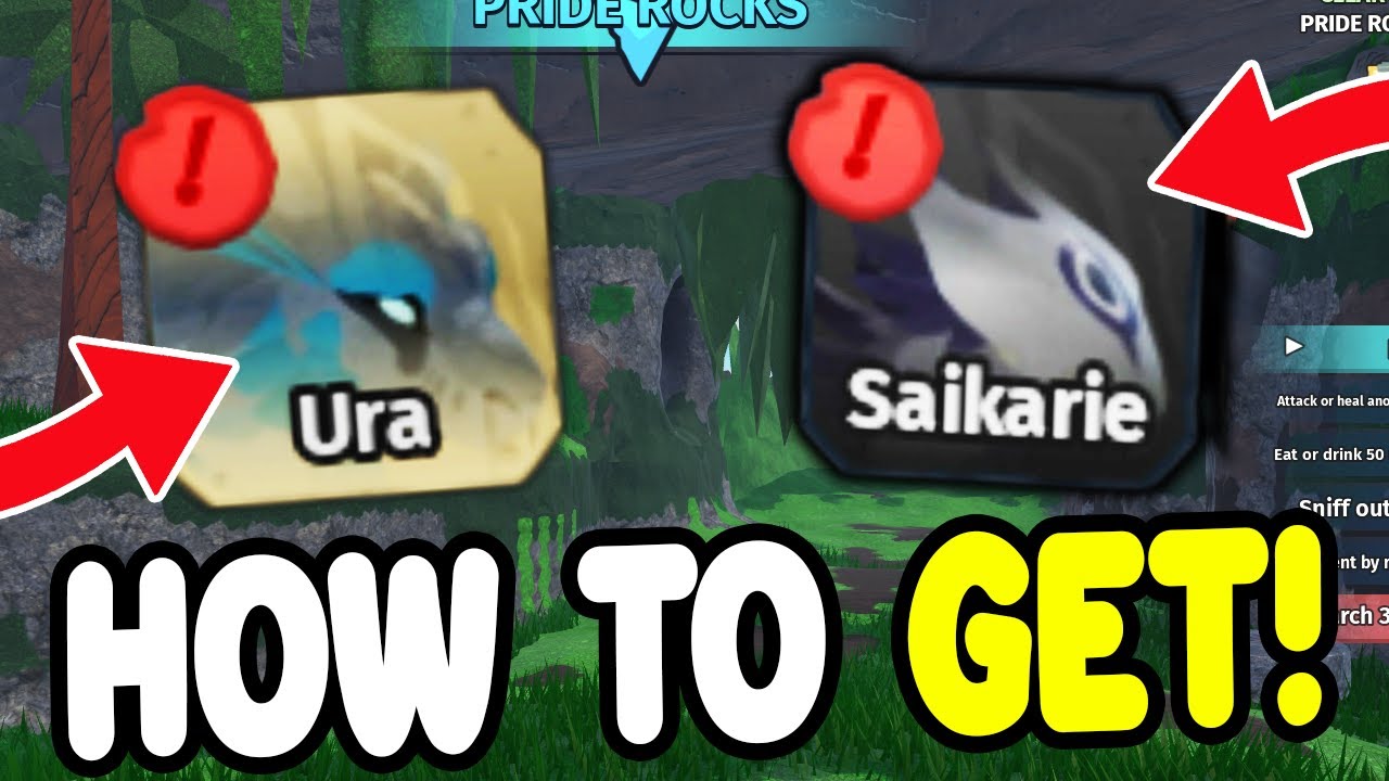 HOW TO GET URA + SAIKARIE SHOWCASE In CREATURES OF SONARIA! Roblox ...