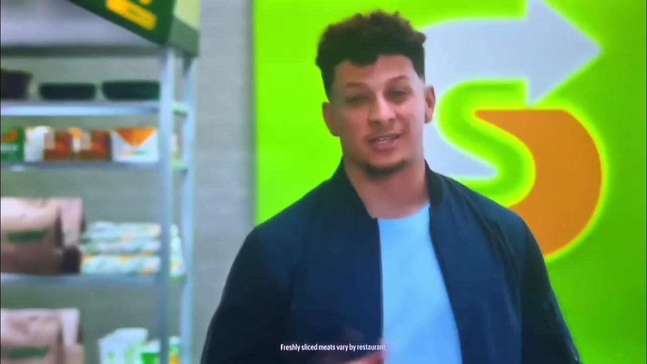 Subway’s 2023 NEW TV commercial with Patrick Mahomes and Justin Herbert🏈🏈 - YouTube