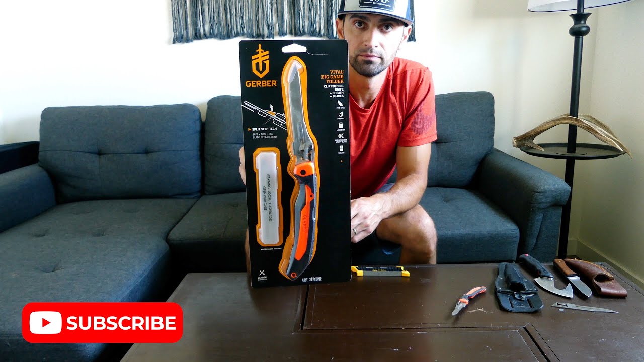Gerber Vital Big Game Folder || Hunting Knife - YouTube