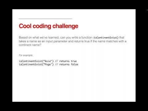 Javascript Cool Coding Challenge - Youtube