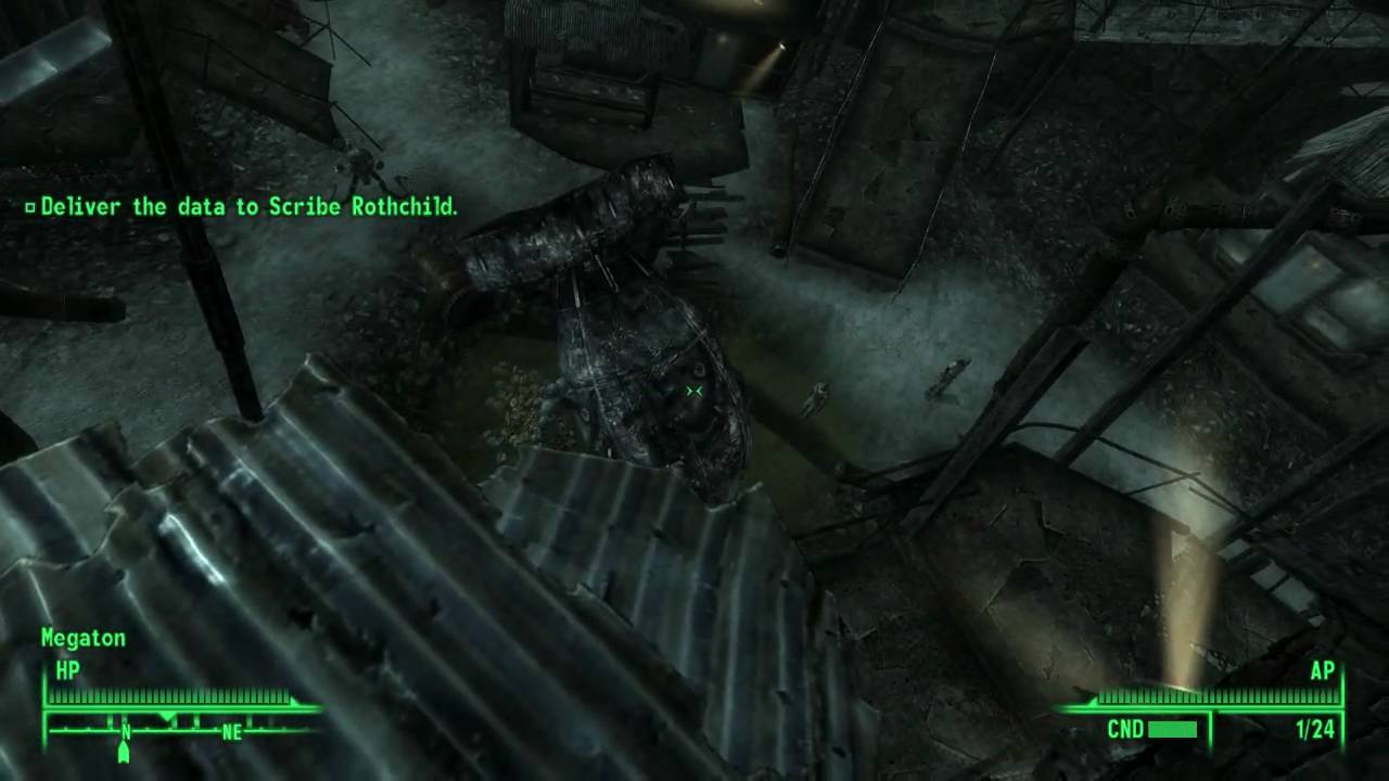 Fallout 3 - Sending Charon to the Moon - YouTube