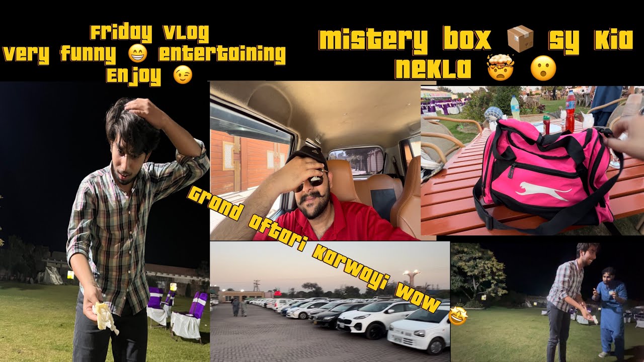 Friday vlog mistery box 📦 sy kia nekal wow 🤩 😮 enjoy 😉 - YouTube