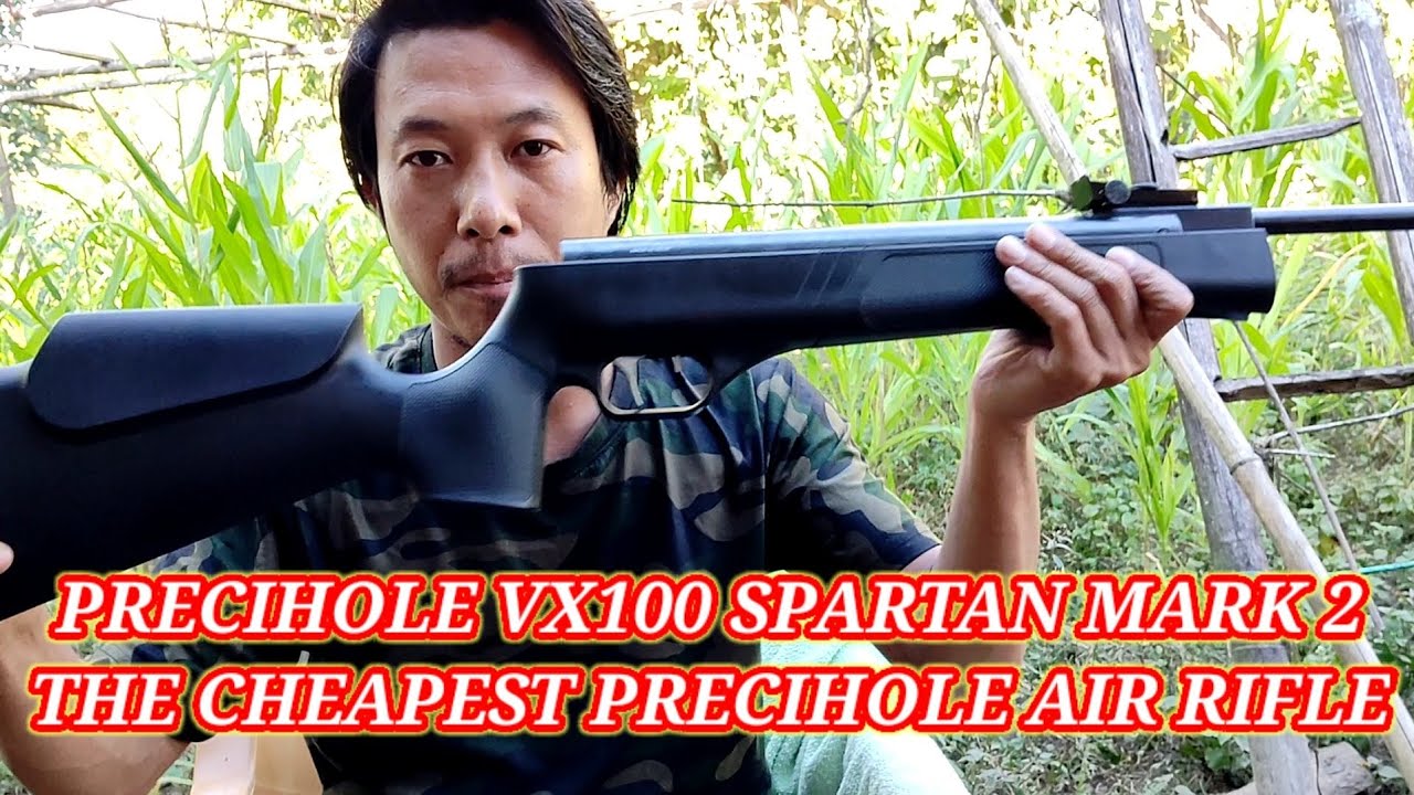Review of the cheapest precihilole air rifle The vx100 Spartan mark 2 ...