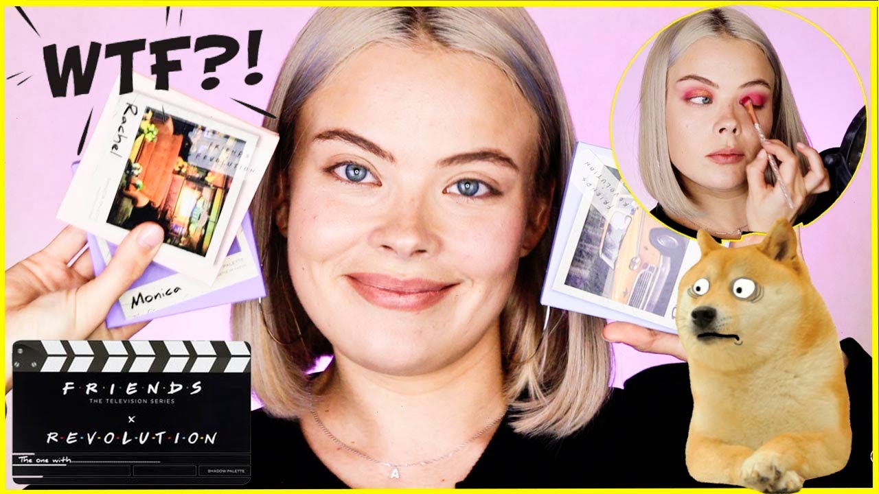 ШОК! FRIENDS X MAKEUP REVOLUTION | обзор бюджетной косметики - YouTube