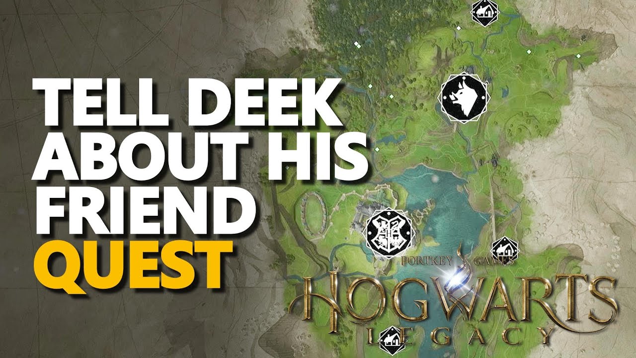 Tell Deek about his friend Hogwarts Legacy - YouTube