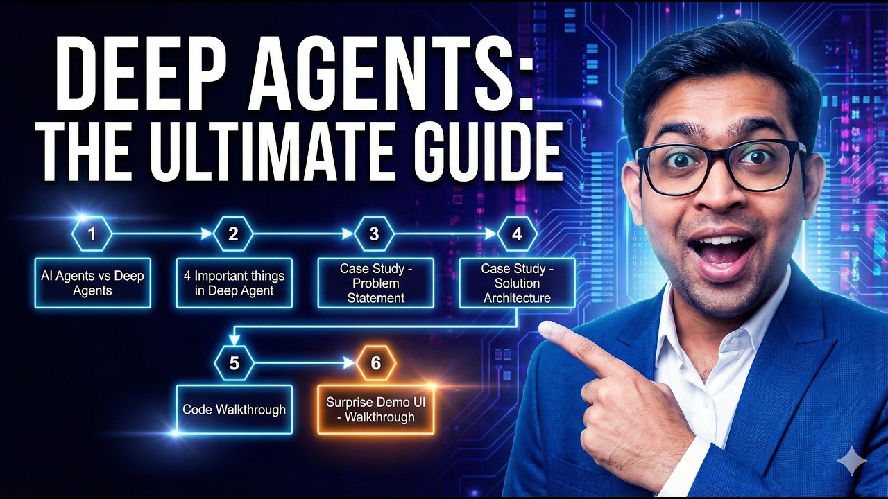 Deep Agents vs AI Agents | Complete Architecture Breakdown - YouTube
