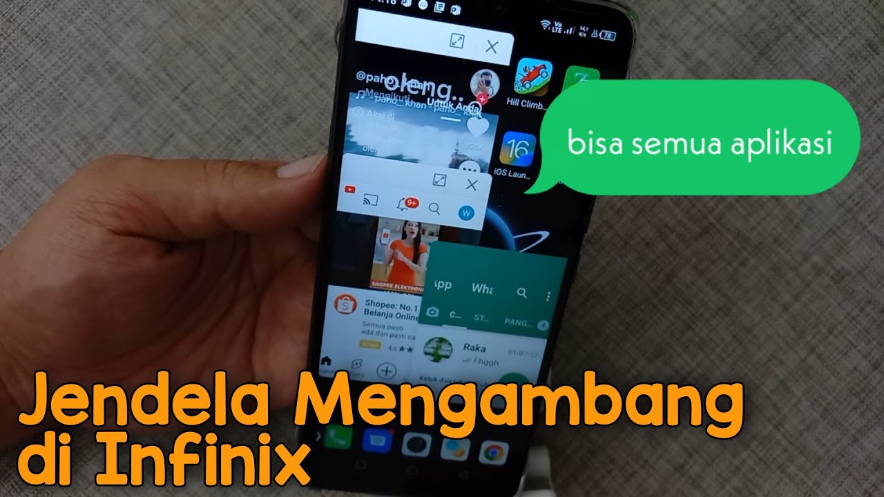 Cara Mengaktifkan Jendela Mengambang / Floating Windows di Semua ...