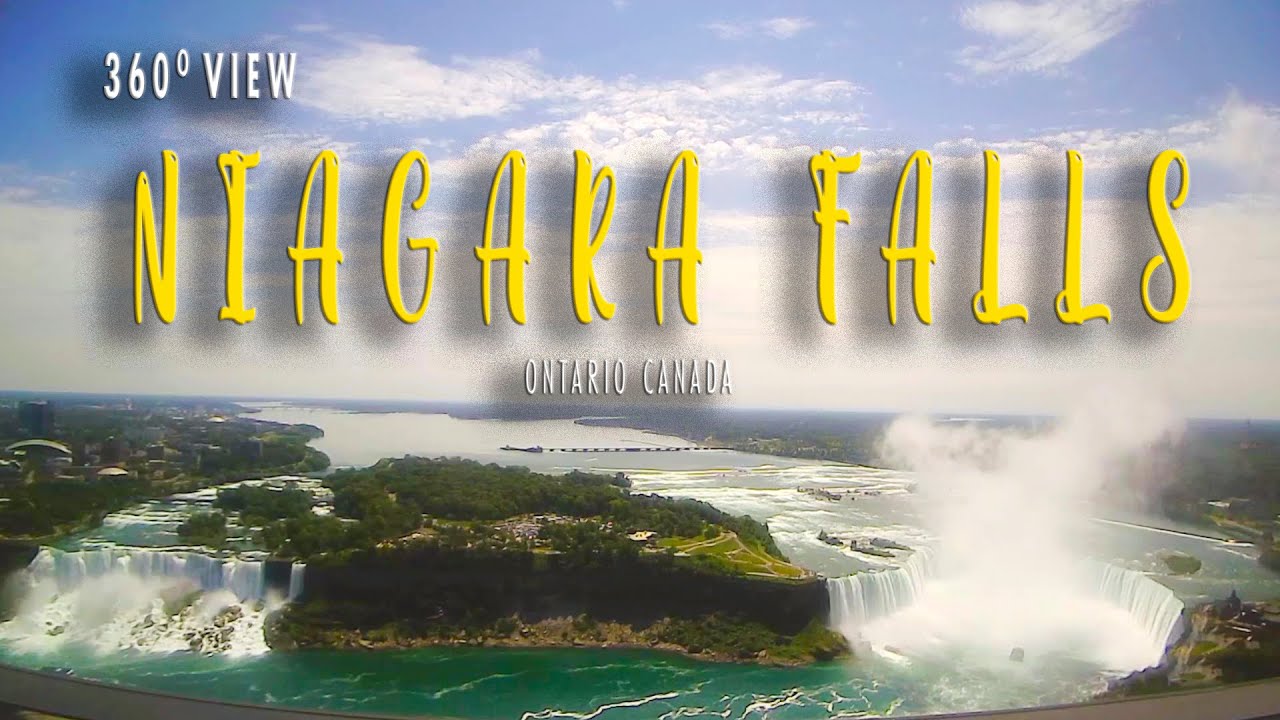 Niagara Falls Like You’ve Never Seen! 🌊🚀 360° View from Skylon Tower at ...