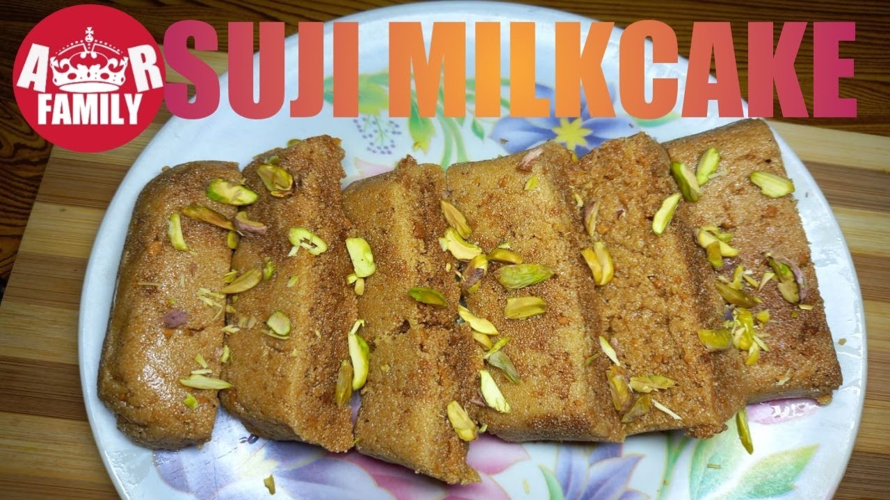 सूजी से मिल्क केक बनाना सीखे | suji milkcake recipe | how to make suji ...