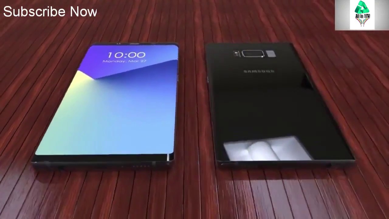 Samsung Galaxy Note 8 Final Design Trailer - YouTube