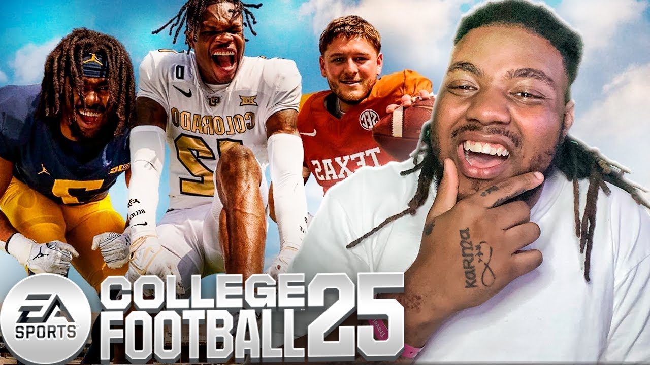 Reacting To The NEW NCAA Football 25 Trailer! - YouTube