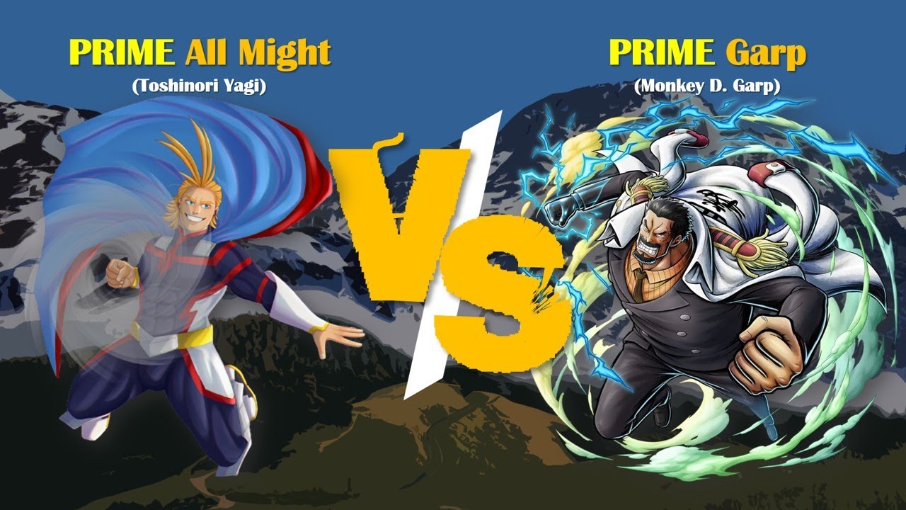 Prime All Might VS Prime Garp | VS Anime - EP37 [ซับไทย] - YouTube
