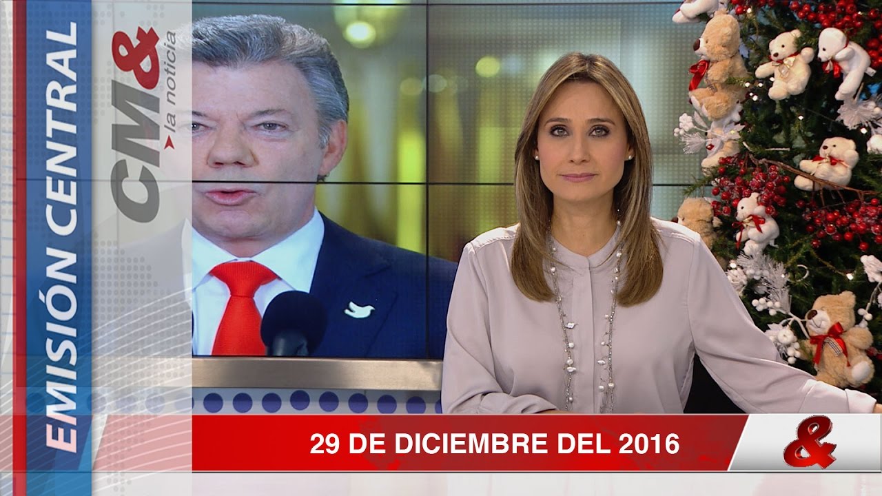 Emisión Central del Noticiero CM&, 29 de Diciembre del 2016 - YouTube