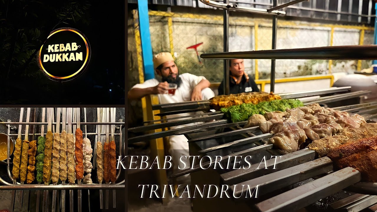 KEBAB STORIES AT TRIVANDRUM | KEBAB DUKKAN | FOODIES ON TRAVELSHIP - YouTube