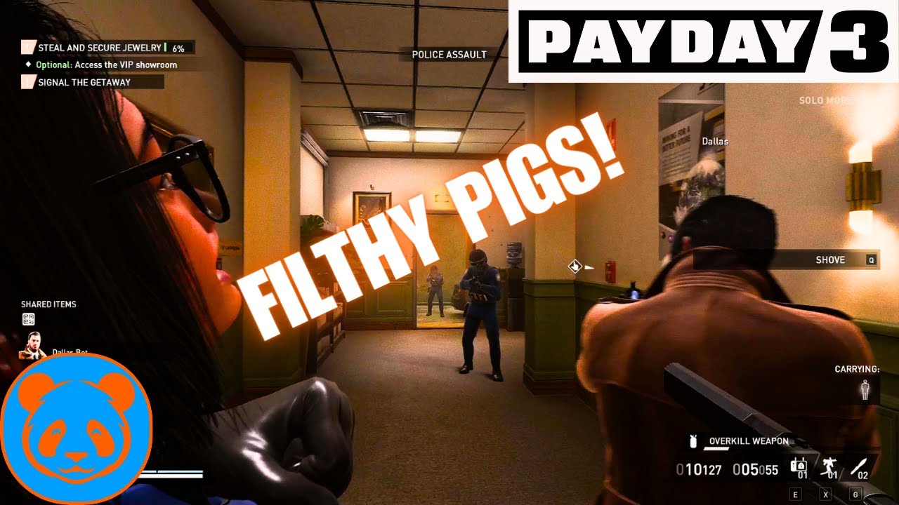 Slaying Dirty Pigs for Yummy Jewels | Payday 3 - YouTube
