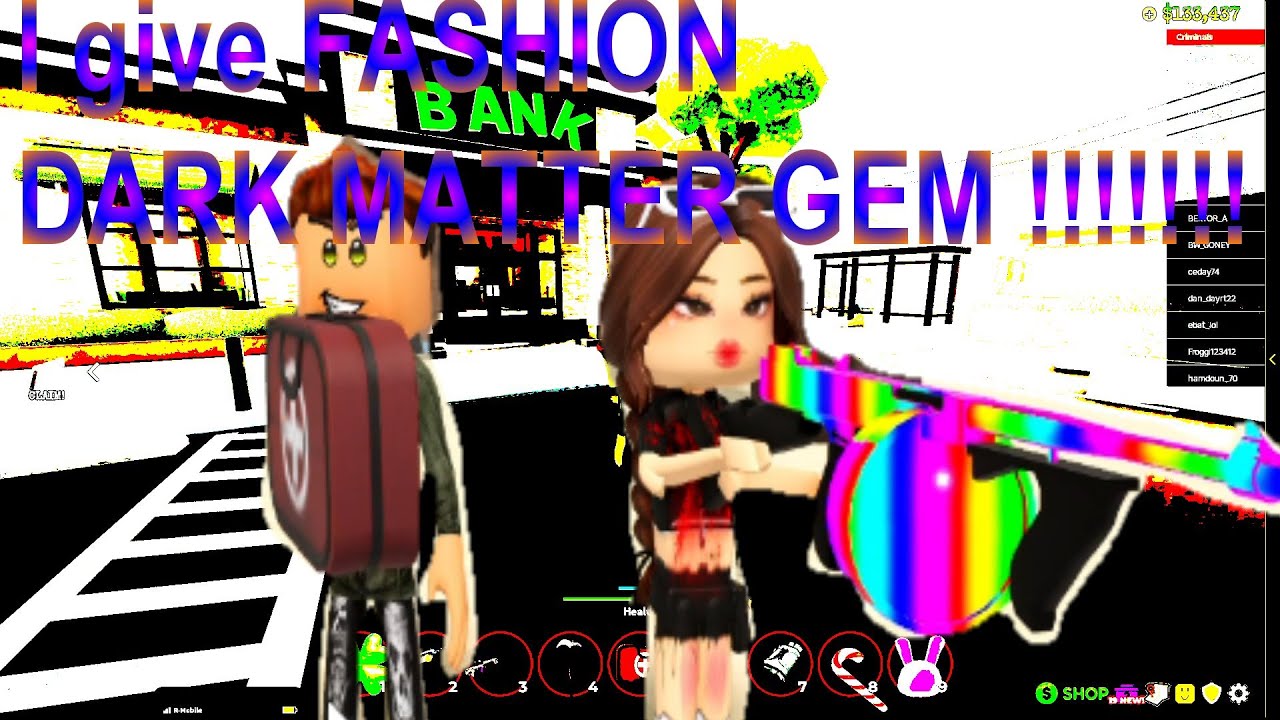 ROBLOX - OHIO - REVENGE - I give DARK MATTER GEM and some revenge ...