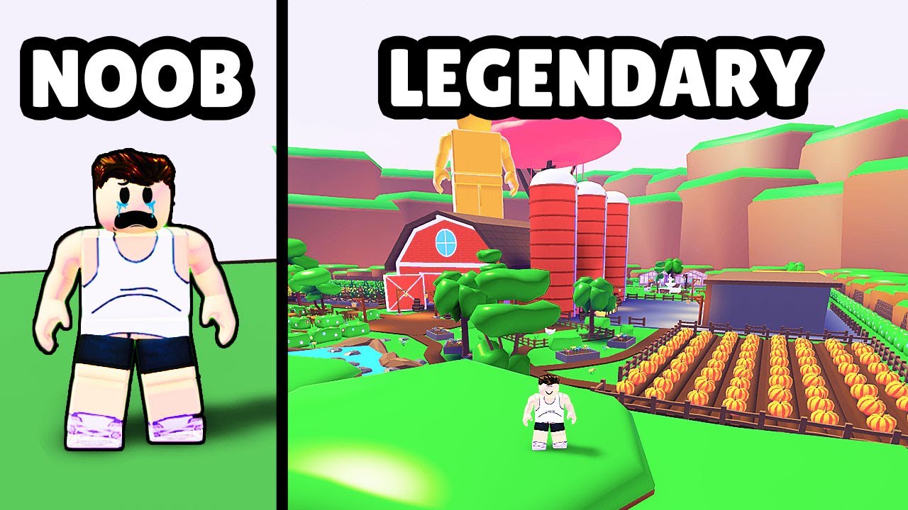 I Built A TRILLIONAIRE FARM in Roblox Farm Tycoon - YouTube