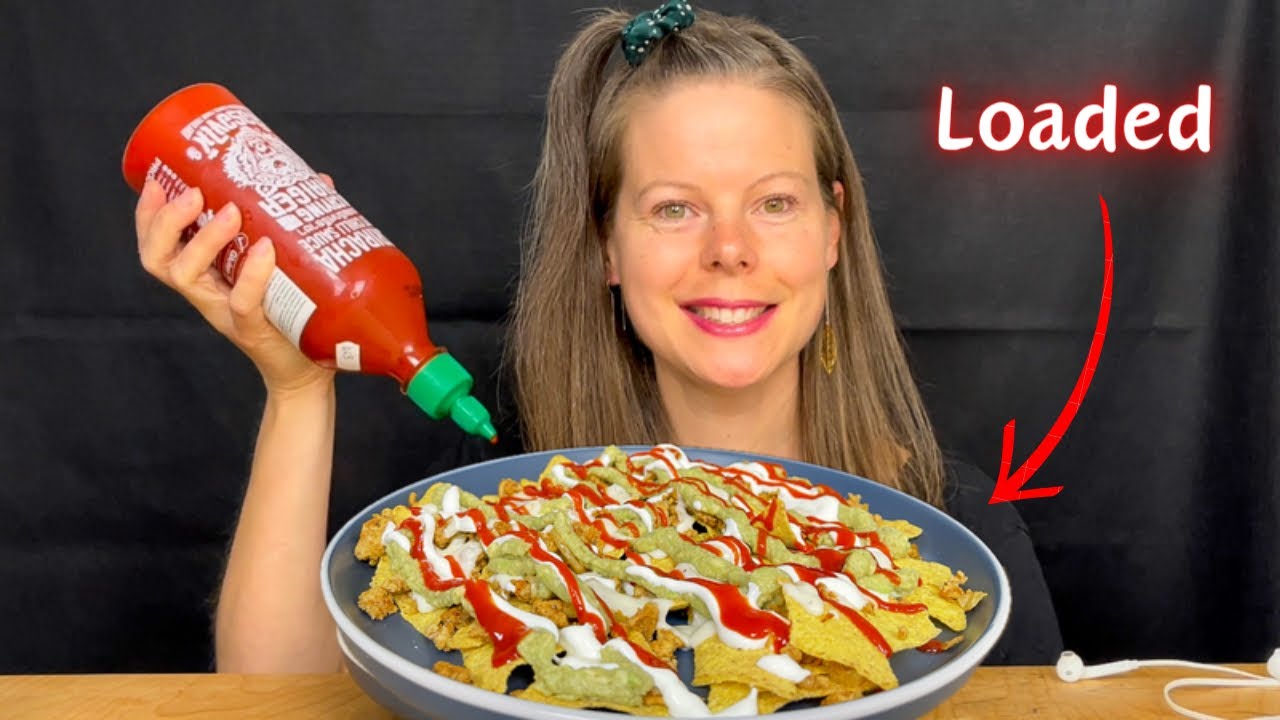 ASMR LOADED NACHOS MUKBANG EATING SOUNDS (Fail) - YouTube