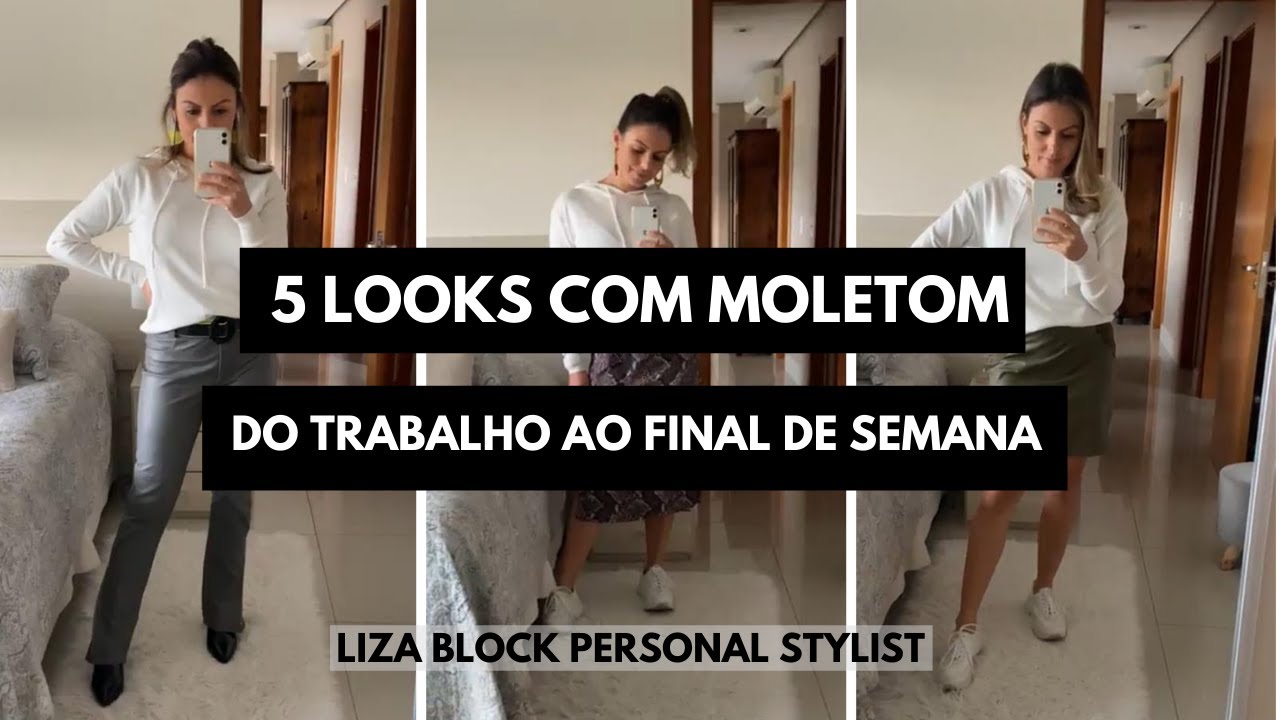 Looks com Moletom: Como criar Looks de Diferentes Estilos I Liza Block ...