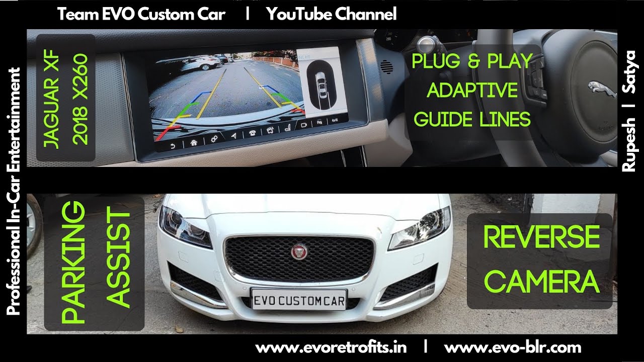EVO RETROFITS: Jaguar XF 2019 Reverse Camera Upgrade MMI Interface Demo ...
