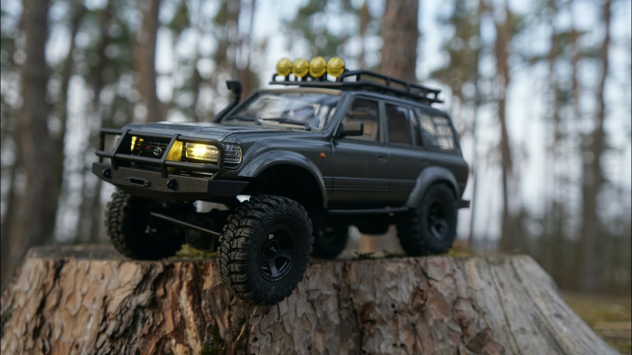 FMS Toyota LC 80 1/18 - Toyoting the Awesome LC 80 - YouTube