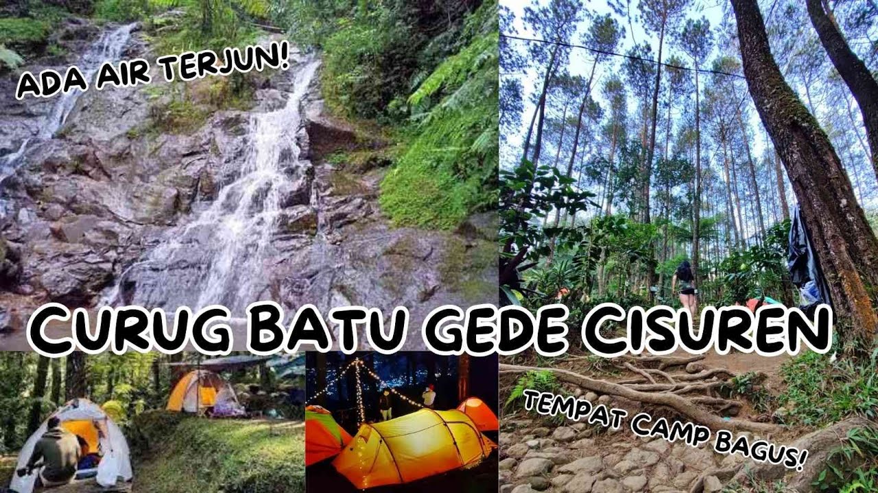 CURUG BATU GEDE CISUREN PUNCAK BOGOR | Air Terjun dan Pemandangan Bukit ...