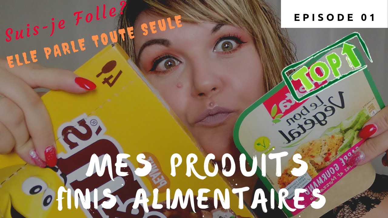 ¦ MES PRODUITS FINIS ALIMENTAIRES || Edition 1 - YouTube