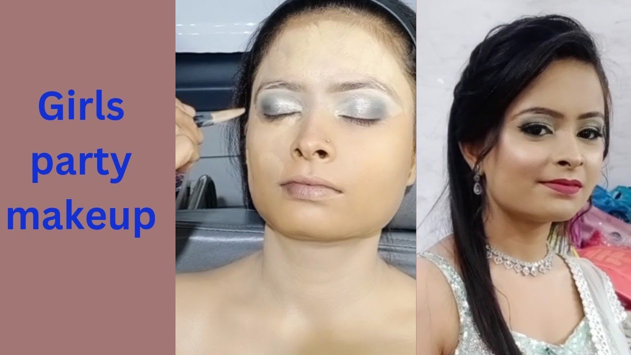 Girls party makeup // liza makeover - YouTube